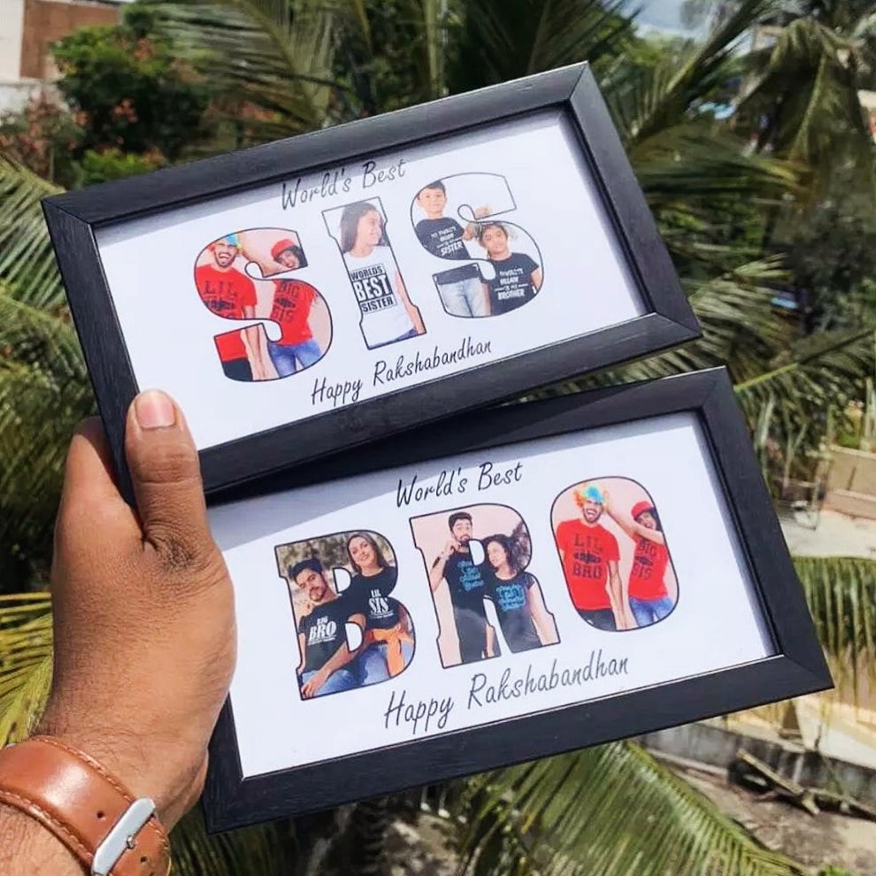 Siblings Special Brother & Sister Frames – Personalix Store
